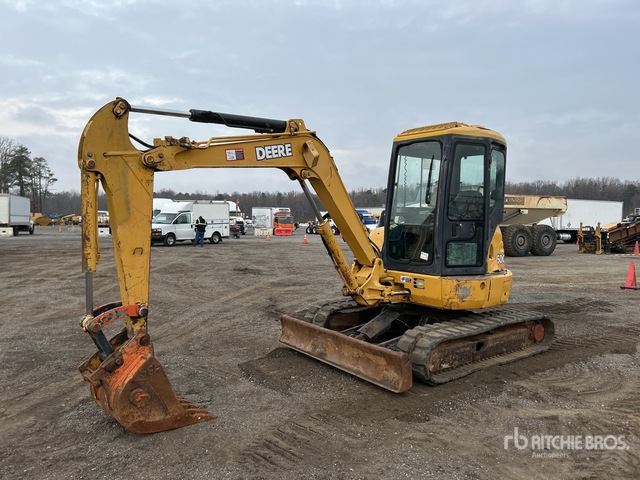2005 John Deere 50C Mini Excavator | Ritchie Bros. Auctioneers