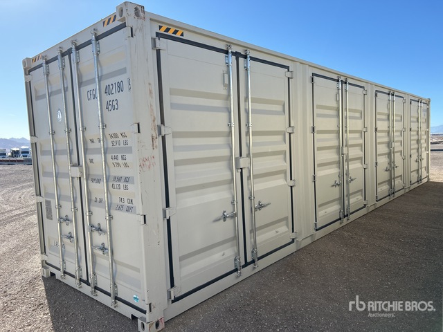 2024 40 ft High Cube Multi-Door Contenedor de almacenamiento | Ritchie ...