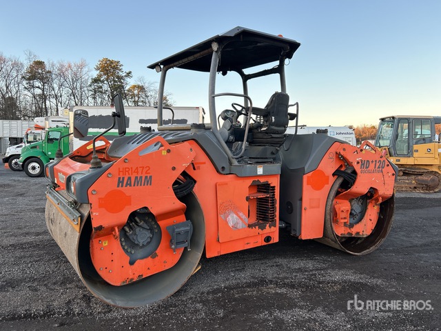 2010 Hamm HD+120VO Double Drum Roller | Ritchie Bros. Auctioneers