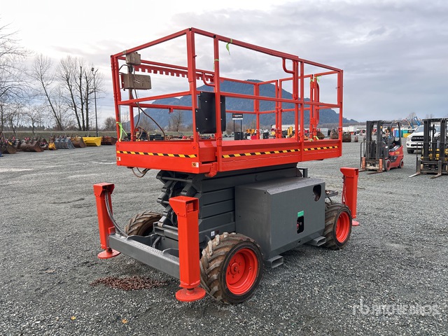 2015 Skyjack SJ6832 RT Dual Fuel Scissor Lift | Ritchie Bros. Auctioneers