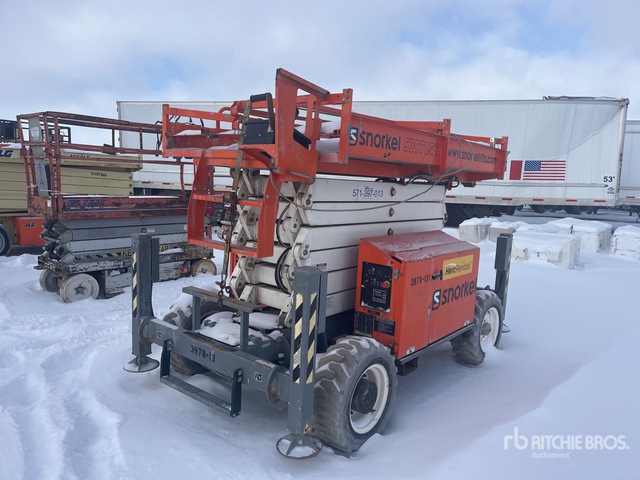 2019 Snorkel S3970RT Dual Fuel Scissor Lift (Inoperable) | Ritchie Bros. Auctioneers