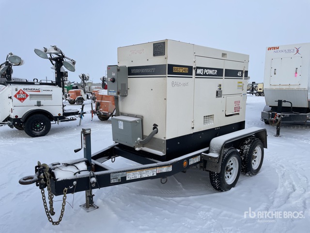 2019 Multiquip DCA45SSIU4F 36 kW Mobile Generator Set (Inoperable ...