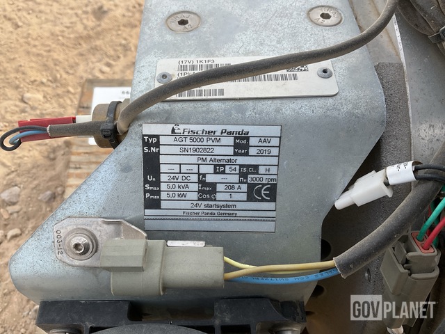 Surplus Fisher Panda AGT 5000 PVM Generator Set in Yermo, California ...