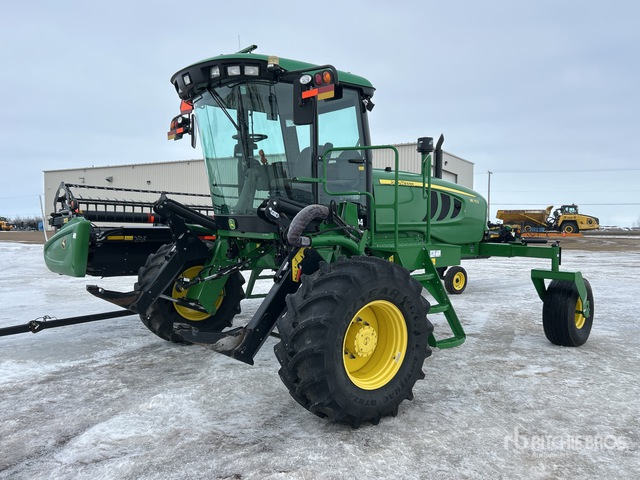 2018 John Deere W155 35 ft Swather Windrower | Ritchie Bros. Auctioneers