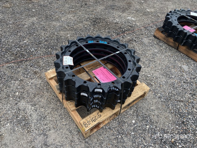 Quantity of (4) Teran 8E9805 Sprocket Rings (Unused) - Fits Cat 320 ...