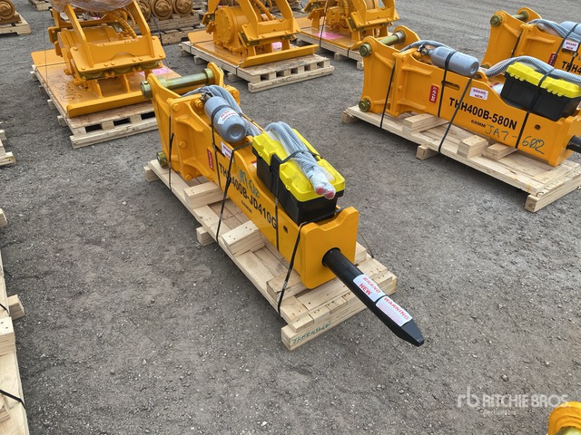 Teran THH400B-JD410G Backhoe Hydraulic Breaker - Fits John Deere JD410J ...