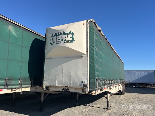 1984 Utility FS2WS 47 ft T/A Curtain Side Trailer | Ritchie Bros ...