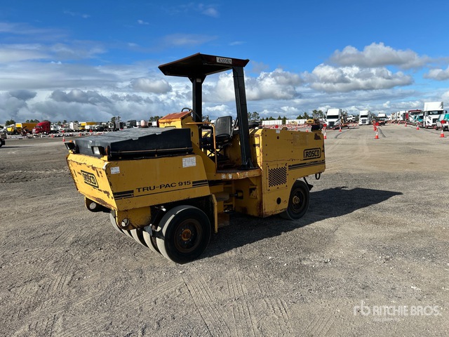 1999 Rosco Tru-Pac 915 9 Wheel Pneumatic Roller | Ritchie Bros. Auctioneers