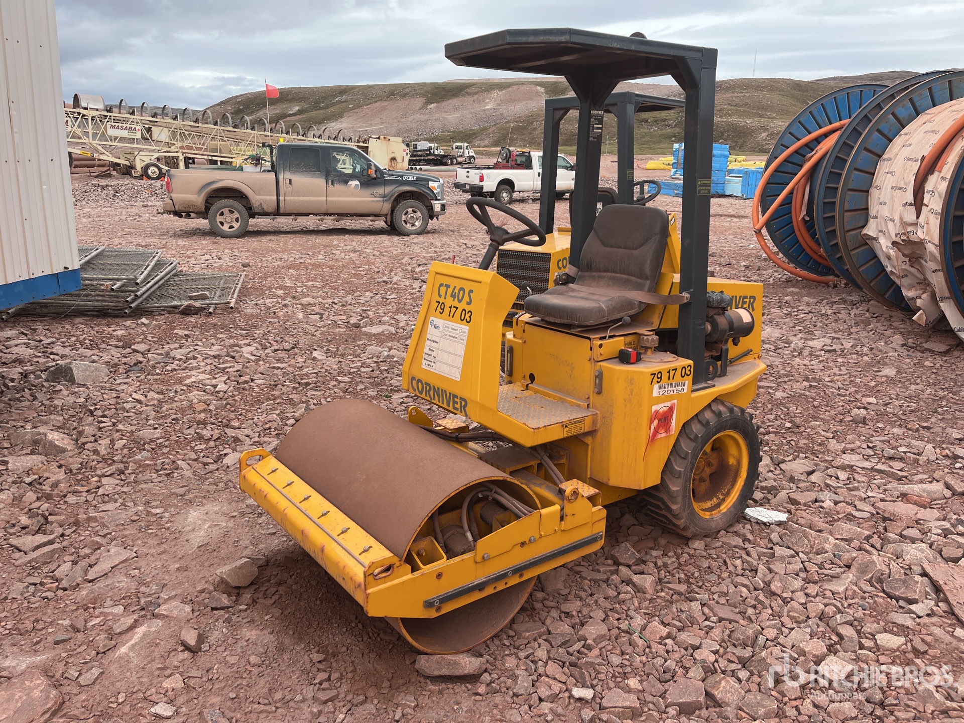 2017 Corniver CT40S Smooth Drum Compactor | Ritchie Bros. Auctioneers