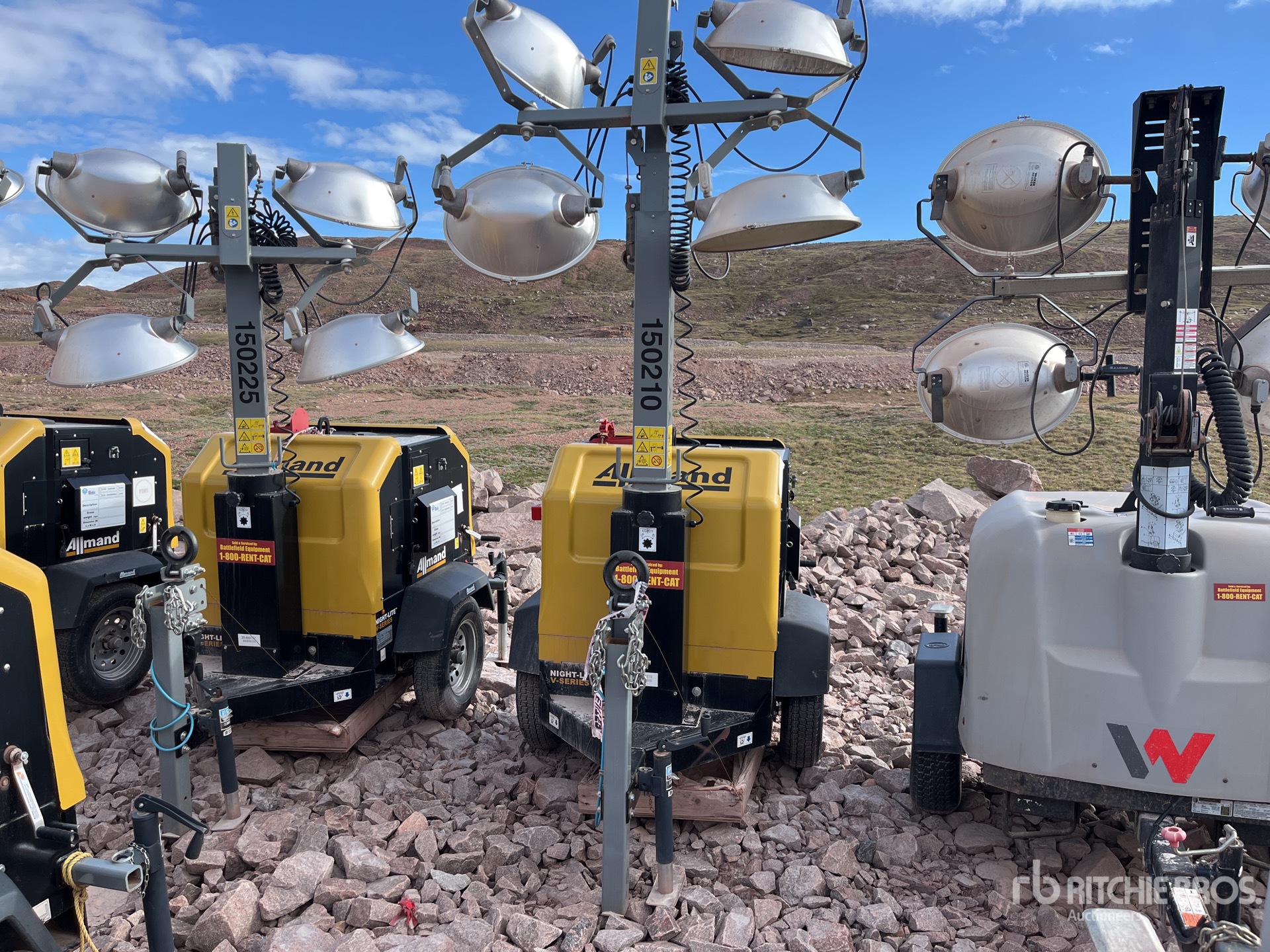 2018 Allmand Night-Lite V-Series Light Tower | Ritchie Bros. Auctioneers