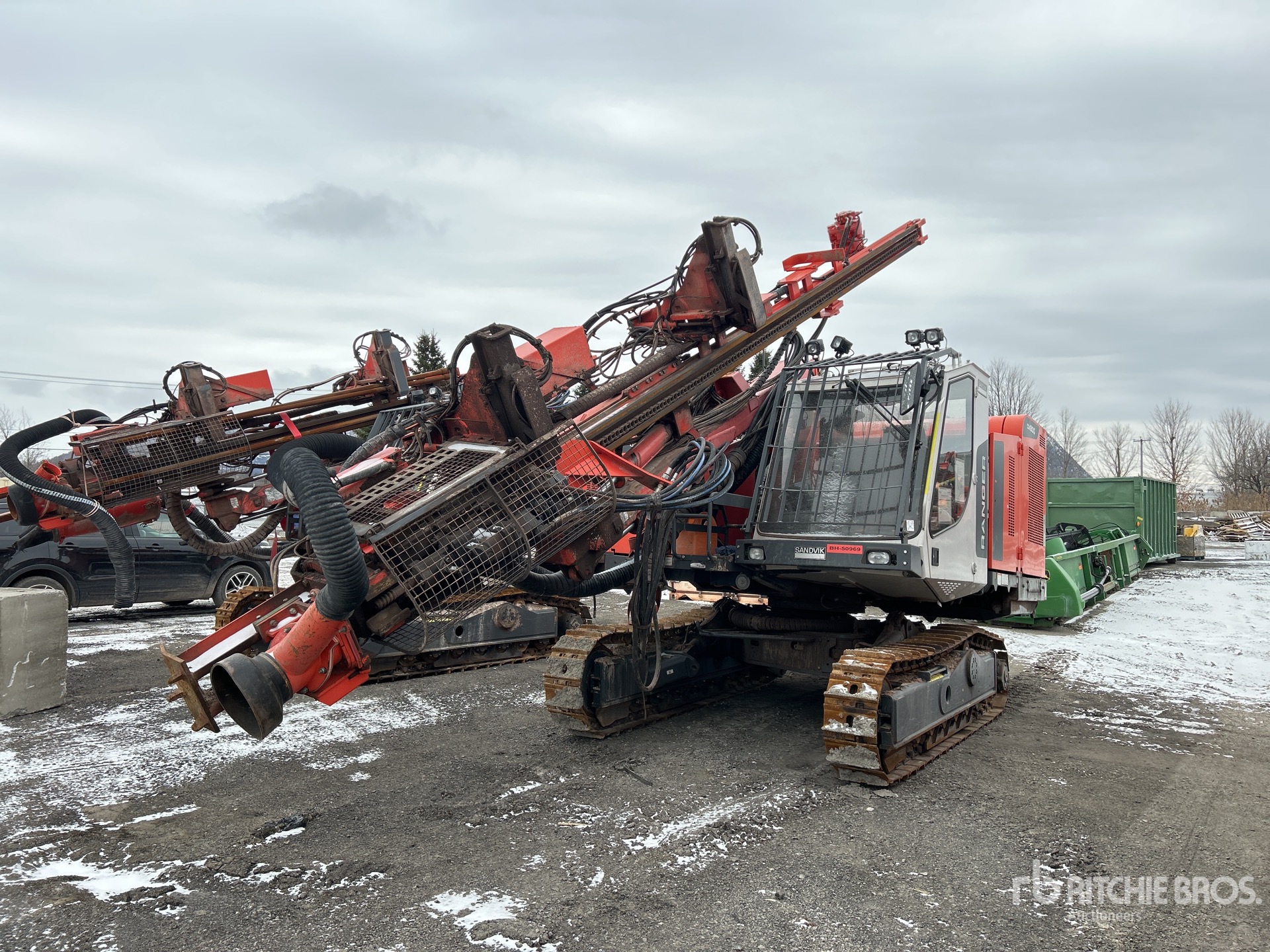 2017 Sandvik Ranger DX800 Crawler Mounted Foret à sablage (Inoperable ...
