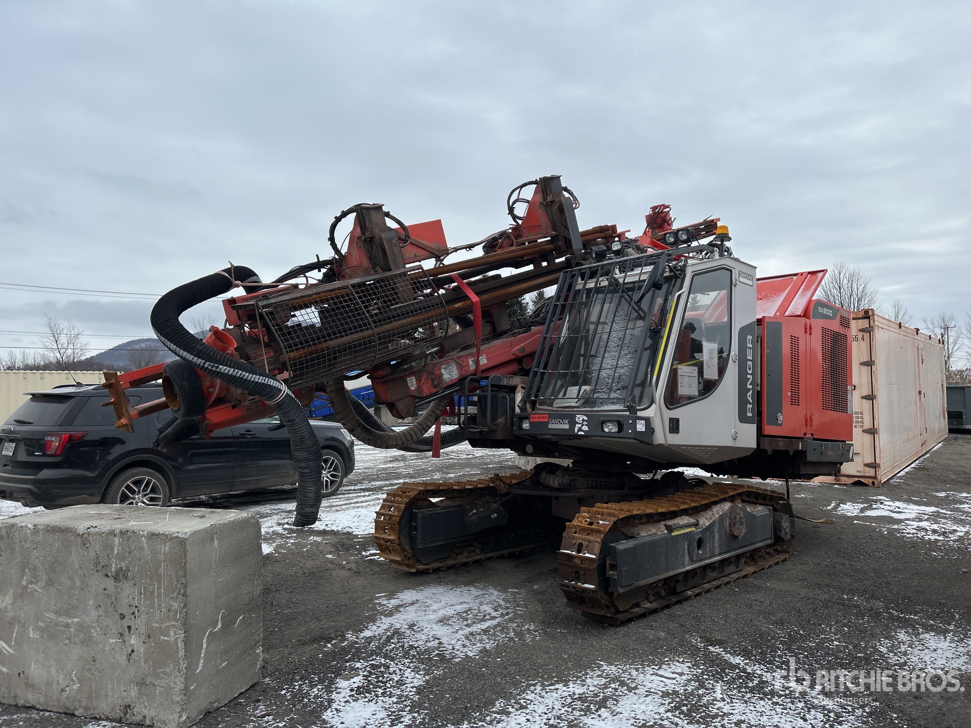 2017 Sandvik Ranger DX800 Crawler Mounted Pilotadora (Inoperable ...