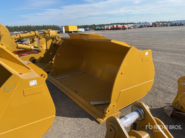 2024 Bedrock 134 in General Purpose Wheel Loader Bucket - Fits CAT 980H ...
