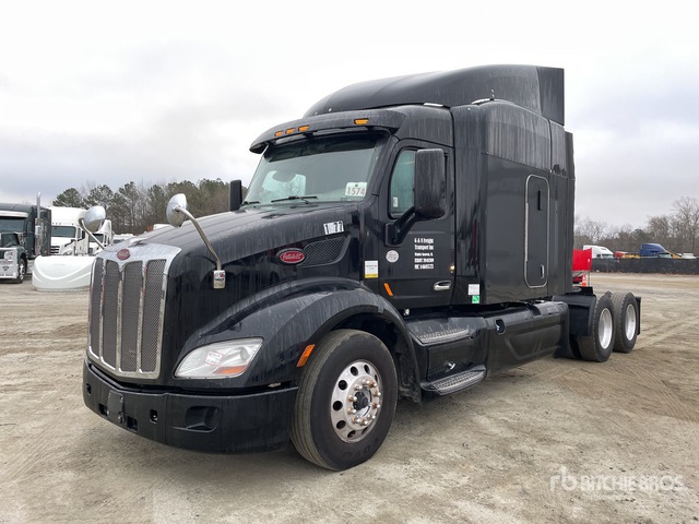 2019 Peterbilt 579 6x4 T/A Sleeper Truck Tractor | Ritchie Bros ...