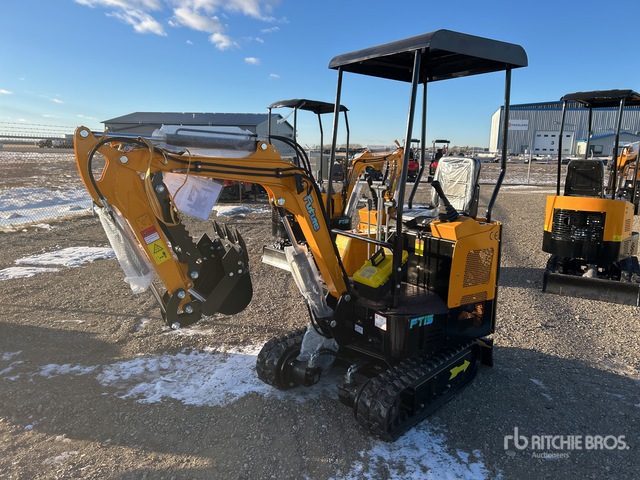 2024 FT15 Mini Excavator (Unused) | Ritchie Bros. Auctioneers