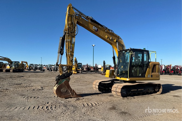 2021 Cat 313 Tracked Excavator | Ritchie Bros. Auctioneers
