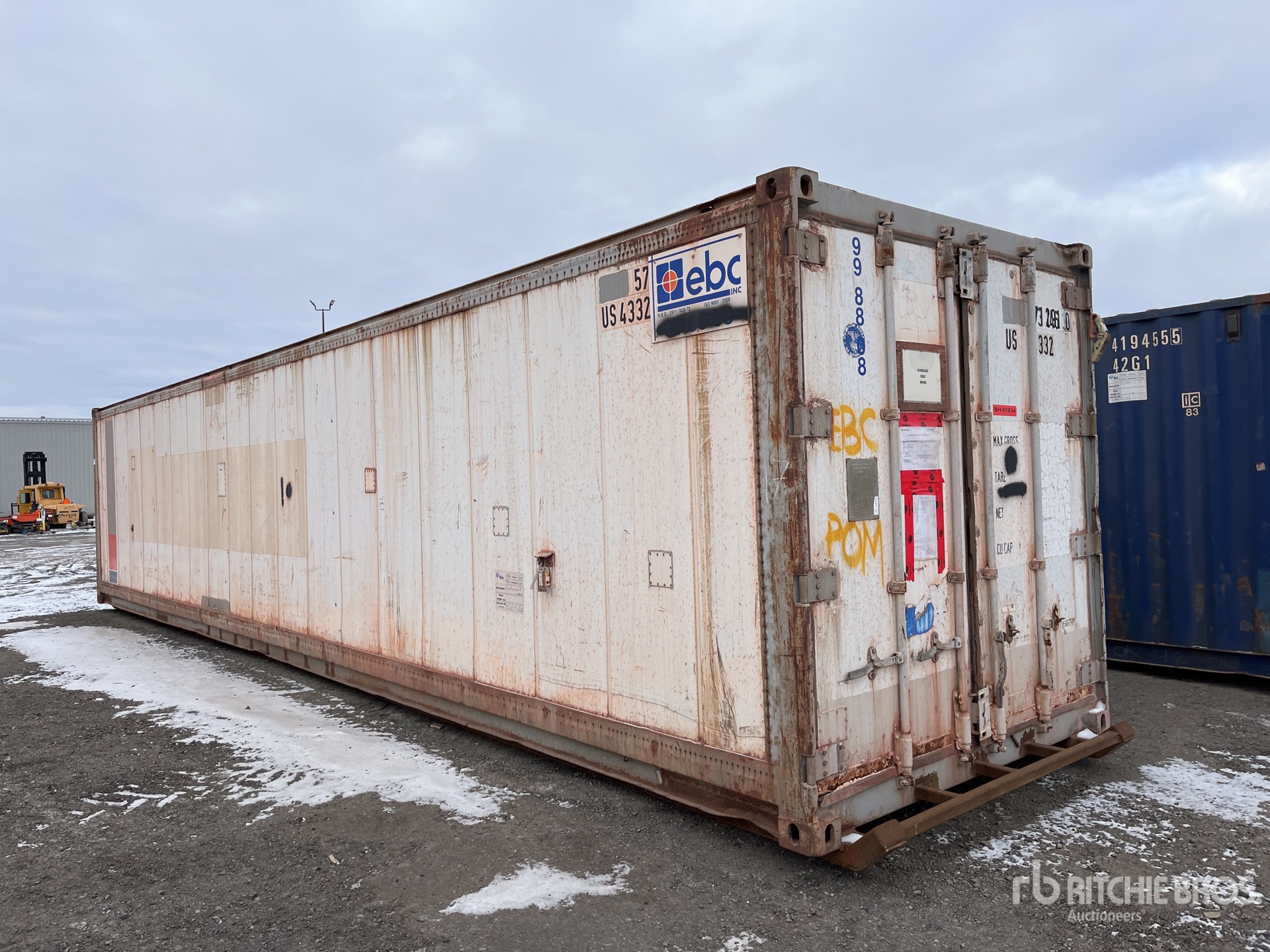 40 ft Standard Storage Container | Ritchie Bros. Auctioneers