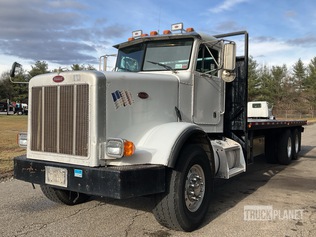 2003 Peterbilt 357 6x4 Flatbed Truck in Hampton, New Jersey, United ...