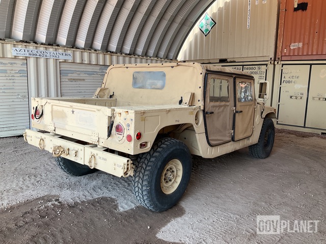 2010 AM General M1097R1 HMMWV 4 Door Soft Top w/Truck Body in Colorado ...