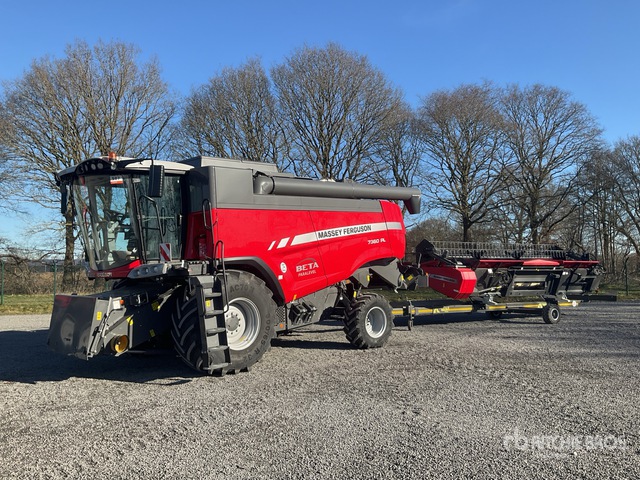2021 Massey Ferguson 7360PL BETA Paralevel 4x4 Combine Harvester ...