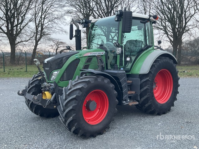 2015 Fendt 516 Vario SCR 4WD Tractor | Ritchie Bros. Auctioneers
