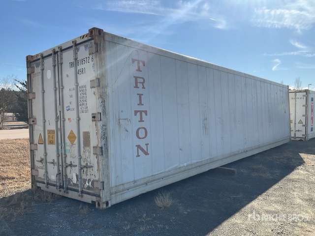 2009 40 ft High Cube Refrigerated Storage Container | Ritchie Bros ...
