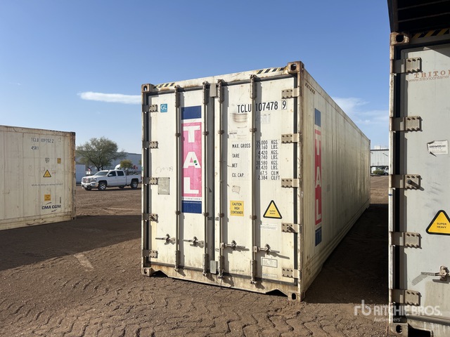 2010 40 ft High Cube Refrigerated Storage Container | Ritchie Bros ...