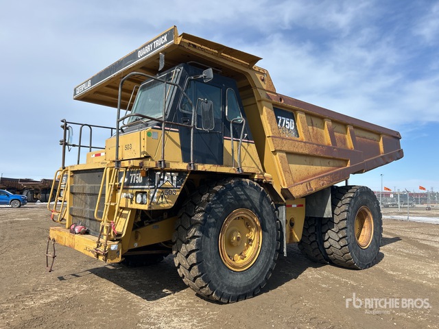 2000 Cat 775D Haul Truck | Ritchie Bros. Auctioneers