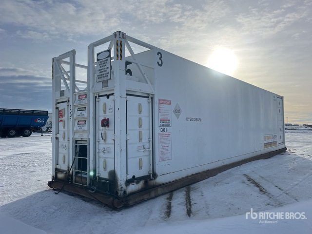 2006 Transtank 55000 L Skid Mounted Steel Diesel Fuel Tank | Ritchie ...