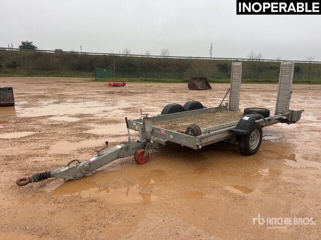 2018 ECIM 2AF350 T/A Remorque 2 Essieux Equipment Trailer (Inoperable ...