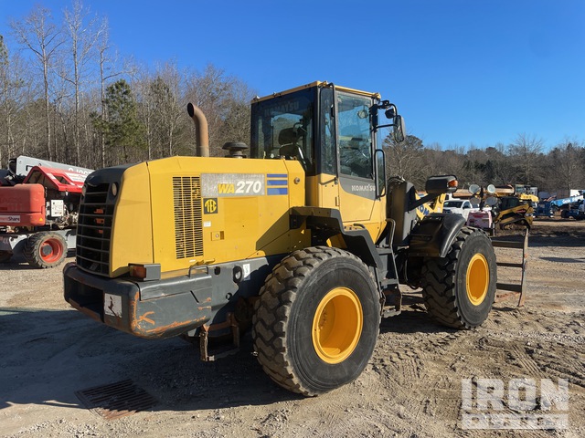 2013 Komatsu WA270-7 Wheel Loader in Newnan, Georgia, United States ...