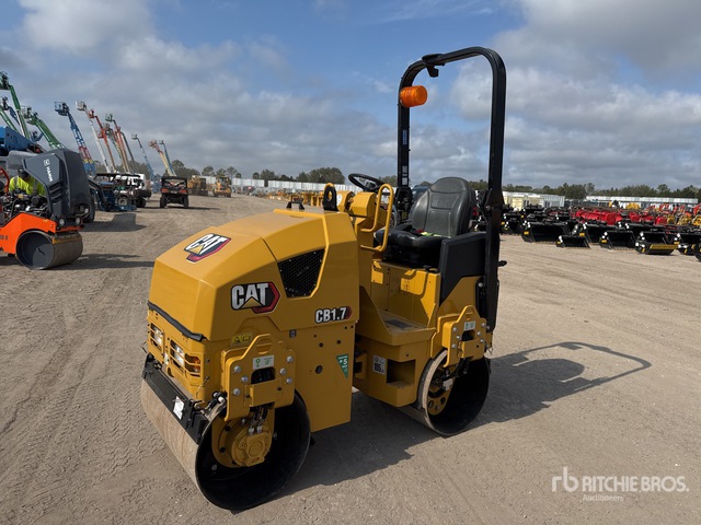 2023 Cat CB1.7 Double Drum Roller (Unused) | Ritchie Bros. Auctioneers