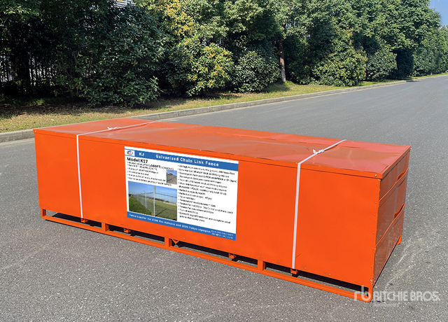 2025 KJ K17 500 ft x 6 ft 6 in Galvanized Chain Link Fencing (Unused ...