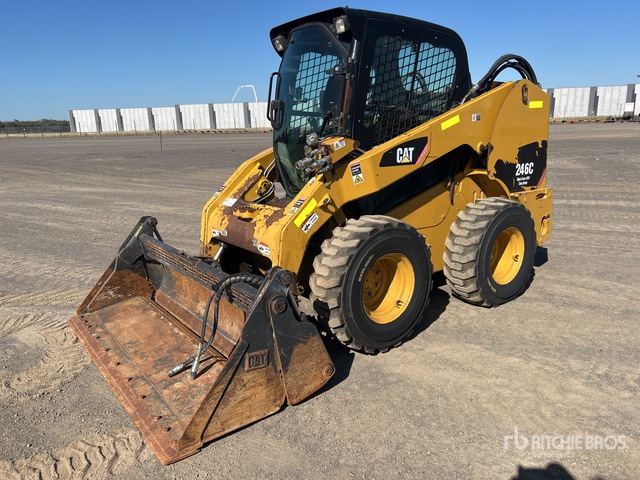 2011 Cat 246C Two-Speed High Flow XPS Skid Steer Loader | Ritchie Bros ...