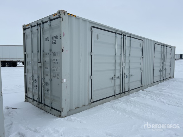 2024 40 ft High Cube Multi-Door Storage Container | Ritchie Bros ...