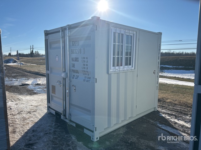 2025 8 ft Standard Open-Sided Mini Conteneur de stockage | Ritchie Bros ...