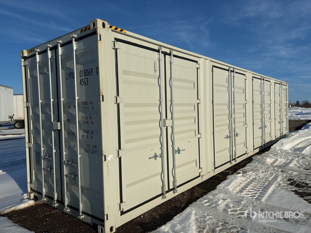 2024 40 ft High Cube Multi-Door Storage Container | Ritchie Bros ...