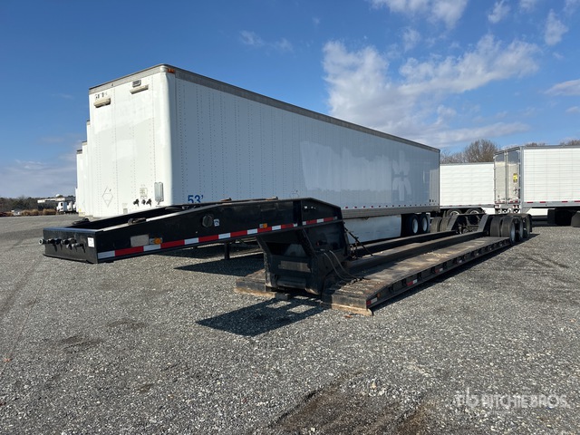 2004 Rogers SP55DS110/54/27/102/3XAR Tri/A Removable Gooseneck Lowboy ...