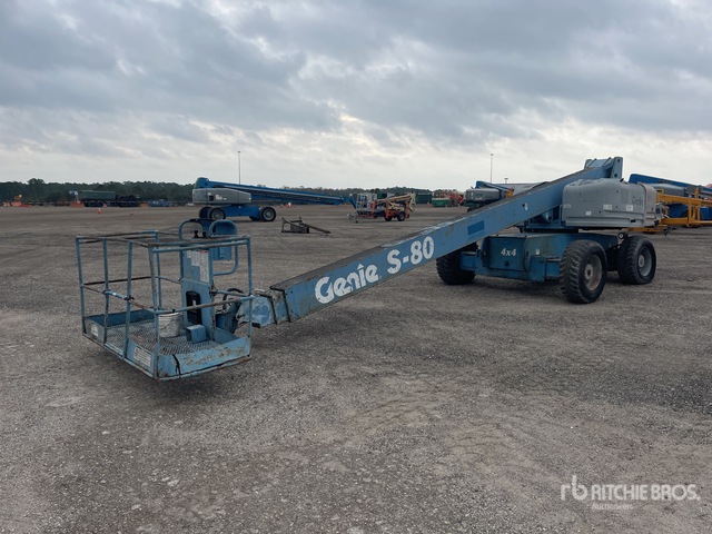 2000 Genie S-80 4WD Diesel Telescopic Boom Lift (Inoperable) | Ritchie ...