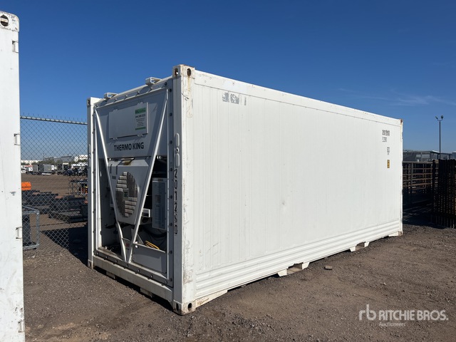 2007 20 ft Standard Refrigerated Contenedor de almacenamiento | Ritchie ...