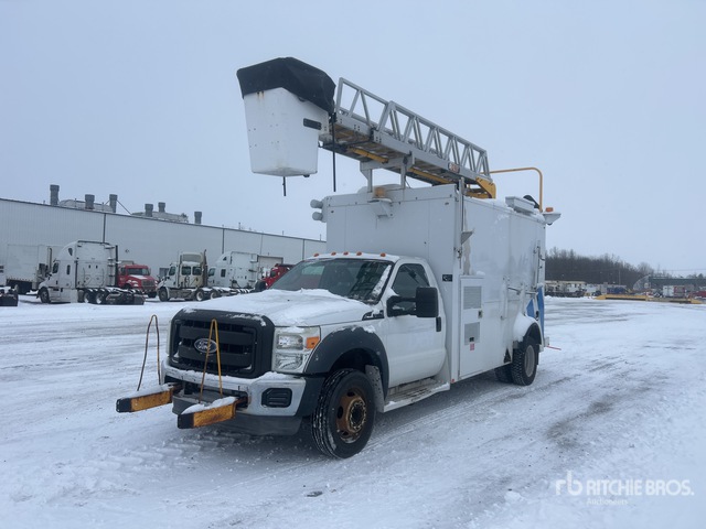 RH RHL37 on 2011 Ford F-550 XL 4x2 Van Mounted Aerial Lift (Inoperable ...