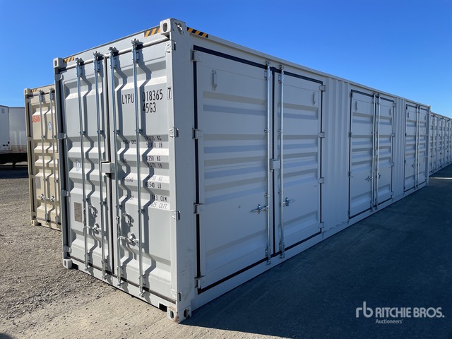 2025 40 ft High Cube Multi-Door Storage Container | Ritchie Bros ...