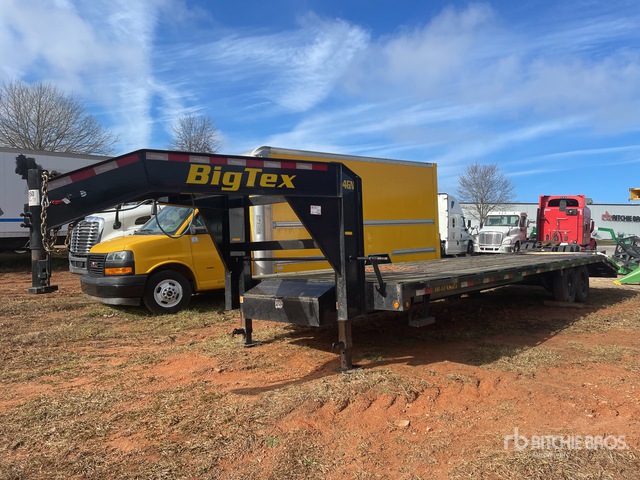 2022 Big Tex 38 ft 14000 lb 30 ft T/A Gooseneck Remorque pour ...