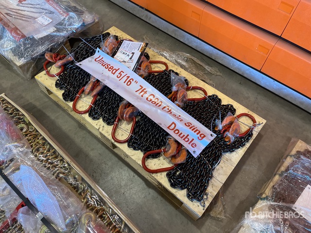 Quantity of (8) 2024 Landhonor LHR-G80 Double Leg Chain Sling (Unused) | Ritchie Bros. Auctioneers