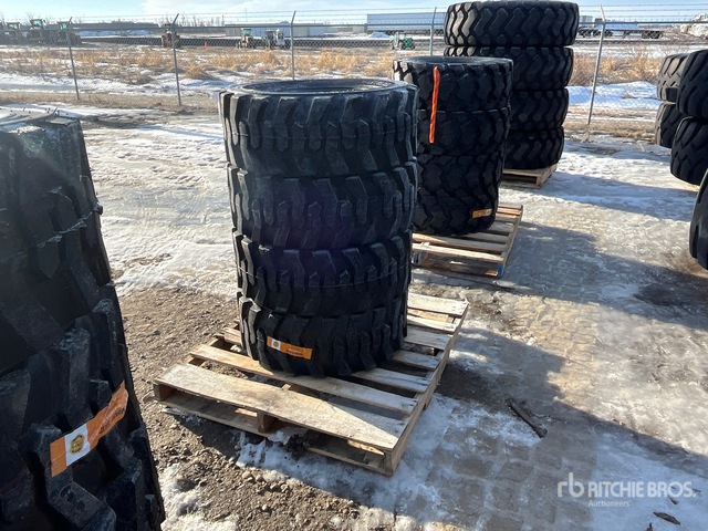 Quantity of (4) Master Skid 12-16.5 Tires | Ritchie Bros. Auctioneers