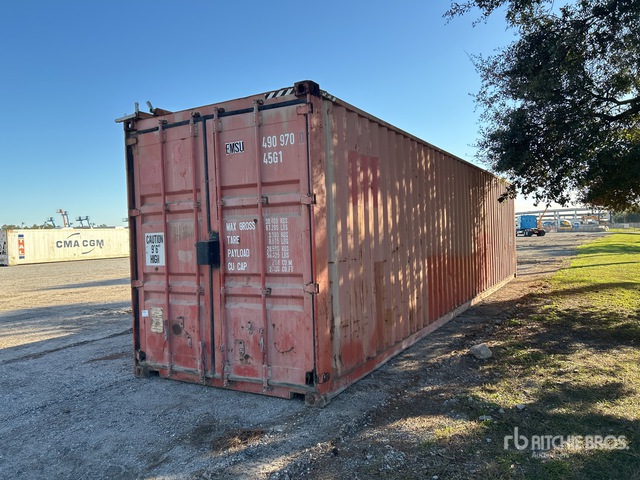 40 ft High Cube Contenedor de almacenamiento | Ritchie Bros. Auctioneers