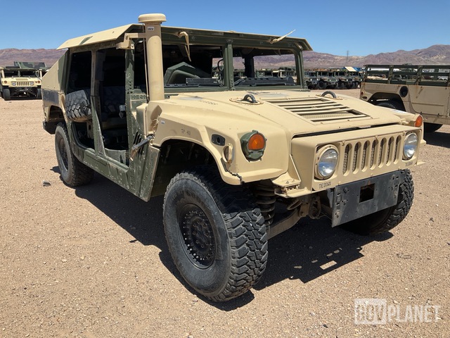Surplus AM General M1151A1 w/MCTAGS HMMWV 4 Door Hard Top w/Slant Back ...
