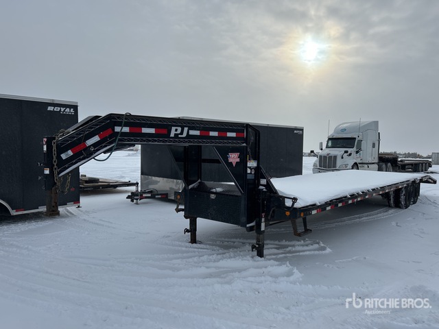 2020 PJ Trailers LD3 36 ft T/A Gooseneck Remorque pour équipement ...
