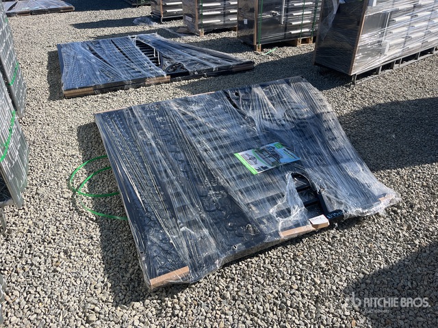 Quantity of (2) 2025 Suihe NG-14Eu-2 14 ft Wrought Iron Bi-Parting ...