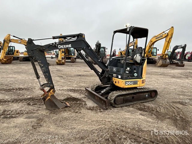 2015 John Deere 26G Mini Excavadora | Ritchie Bros. Auctioneers